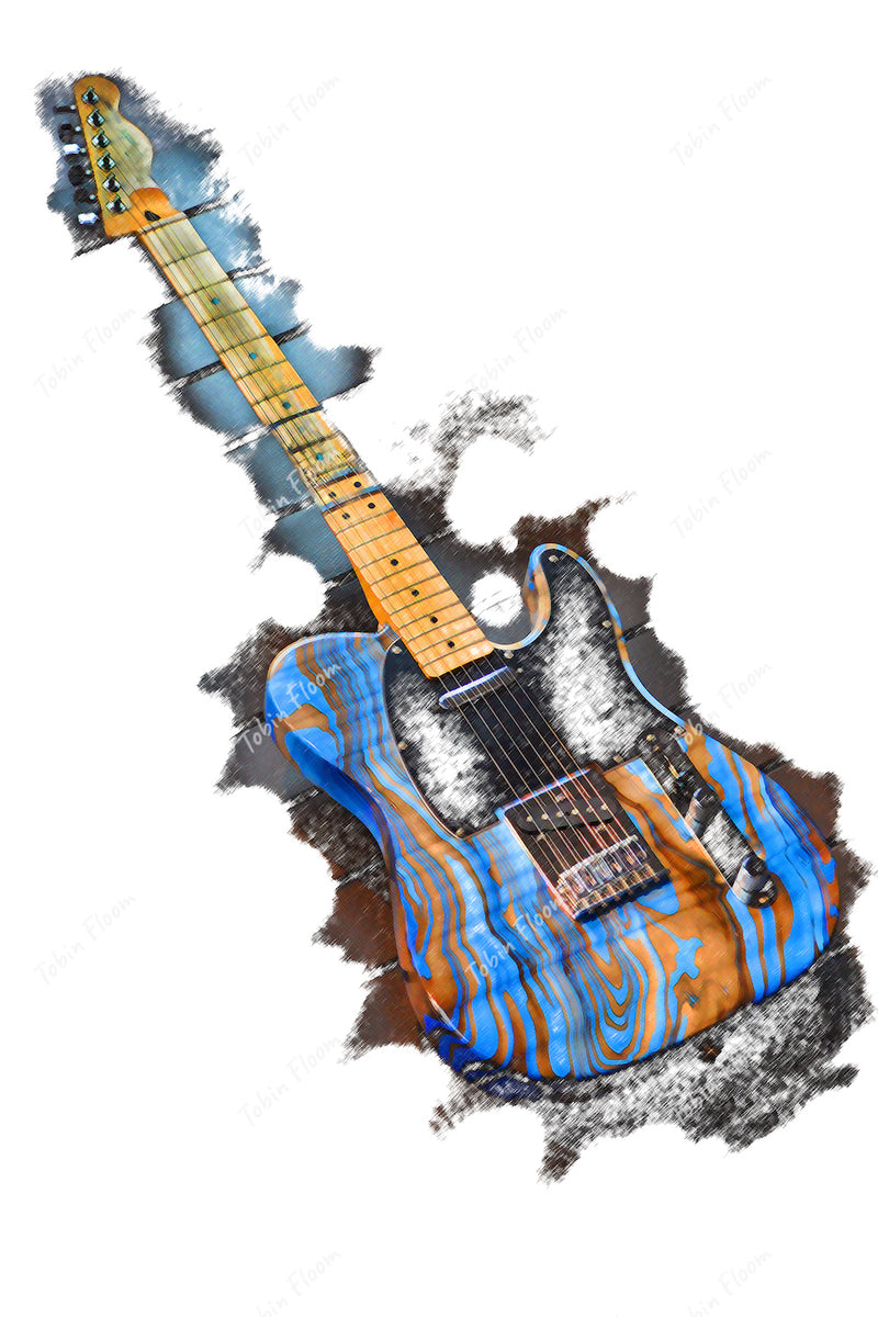 Guitar White – TOBIN FLOOM PHOTOGRAPHY